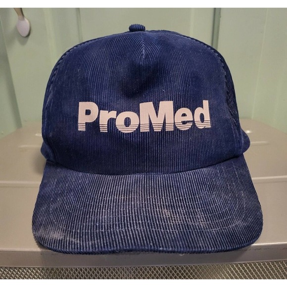 Unbranded | Accessories | Vintage Promed Pro Med Navy Blue Corduroy ...